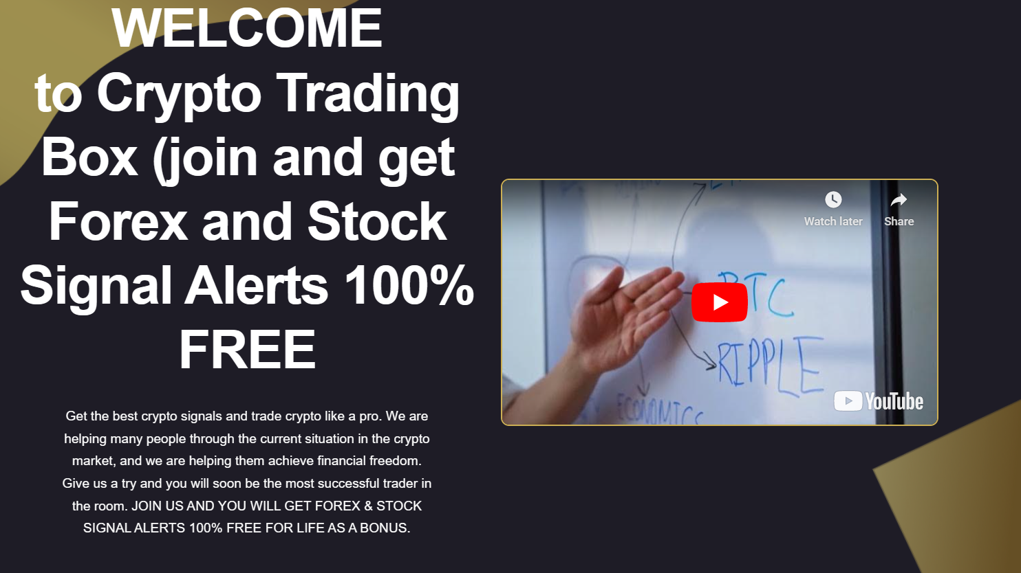 Crypto Trading Box - VIP ACCESS TO THE BEST FEATURES!